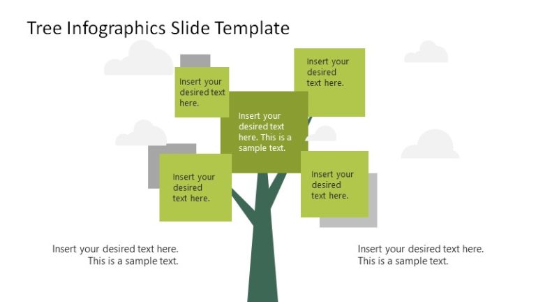 Branching Tree Diagrams with Square Milestones - SlideModel