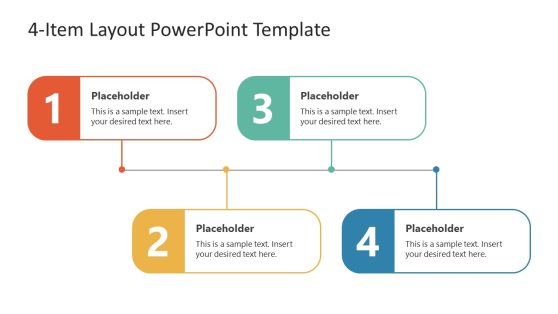 PPT 4-Item Template Design for Presentation - SlideModel