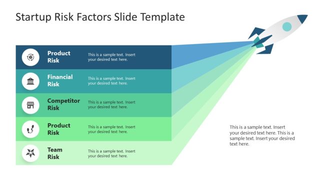 Startup Risk Factors Slide for Presentation - SlideModel