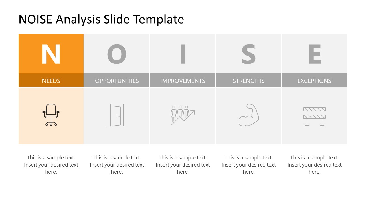 NOISE PowerPoint Template & Google Slides Presentation