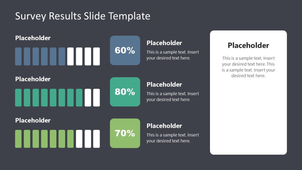 Survey Results Slide PPT Template - SlideModel
