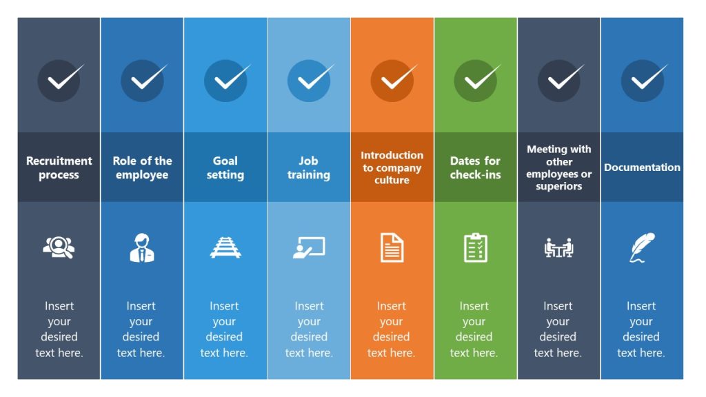 Onboarding Checklist Presentation Slide Template - SlideModel