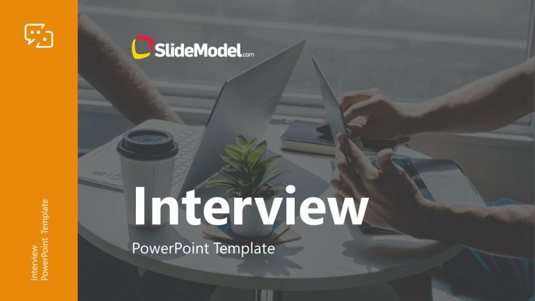 Interview Slide Template For Powerpoint Presentation Slidemodel