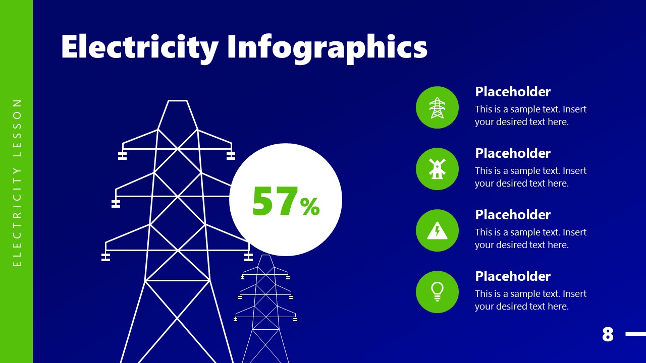 Electricity Lesson PowerPoint Template & Google Slides