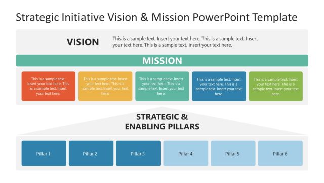Strategic Initiative Vision & Mission Presentation Slide - SlideModel Strategic Initiative Vision & Mission Presentation Slide - SlideModel
