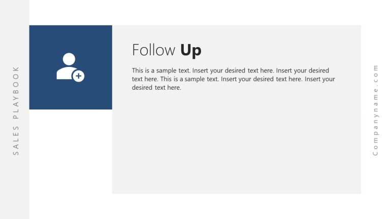 Follow Up Slide Template for Sales Process Presentation - SlideModel
