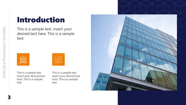 Company Introduction Slide with Image Placeholders - SlideModel