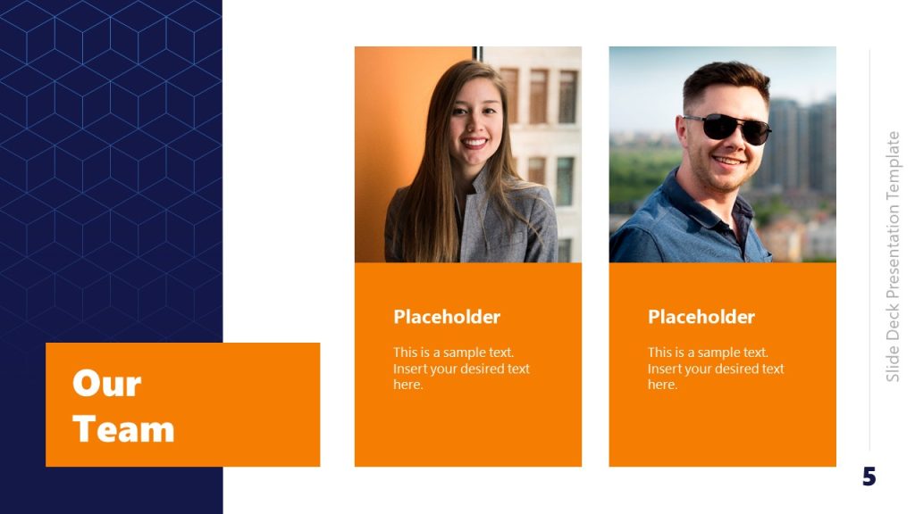 Team Introduction Slide with Images - SlideModel