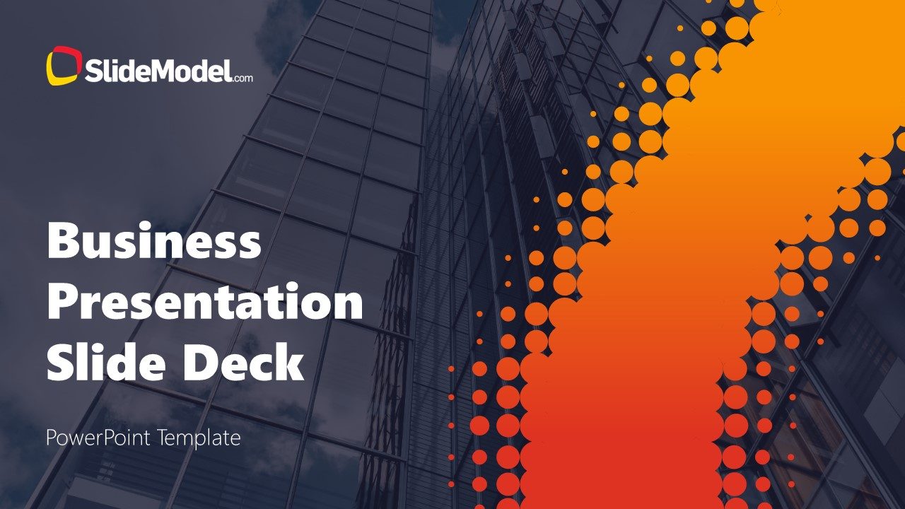 Business Presentation Slide Deck - Title Slide - SlideModel