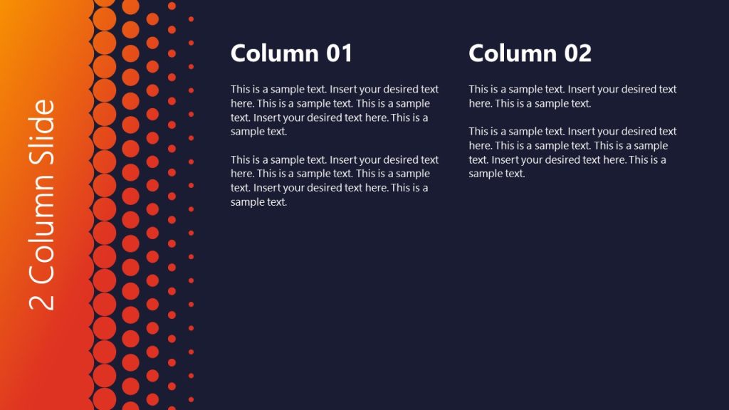 Columns Slide Layout for Business PPT Template - SlideModel