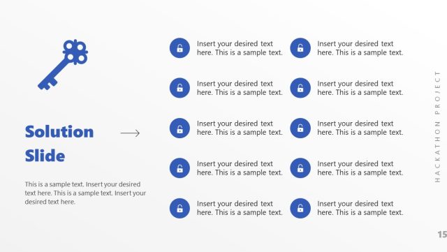 Solutions Slide for PPT Presentation Template - SlideModel