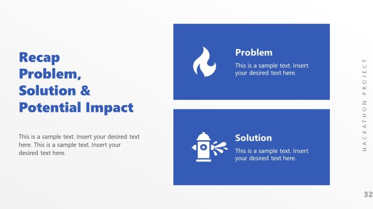 Recap Presentation Slide for Hackathon Project - SlideModel
