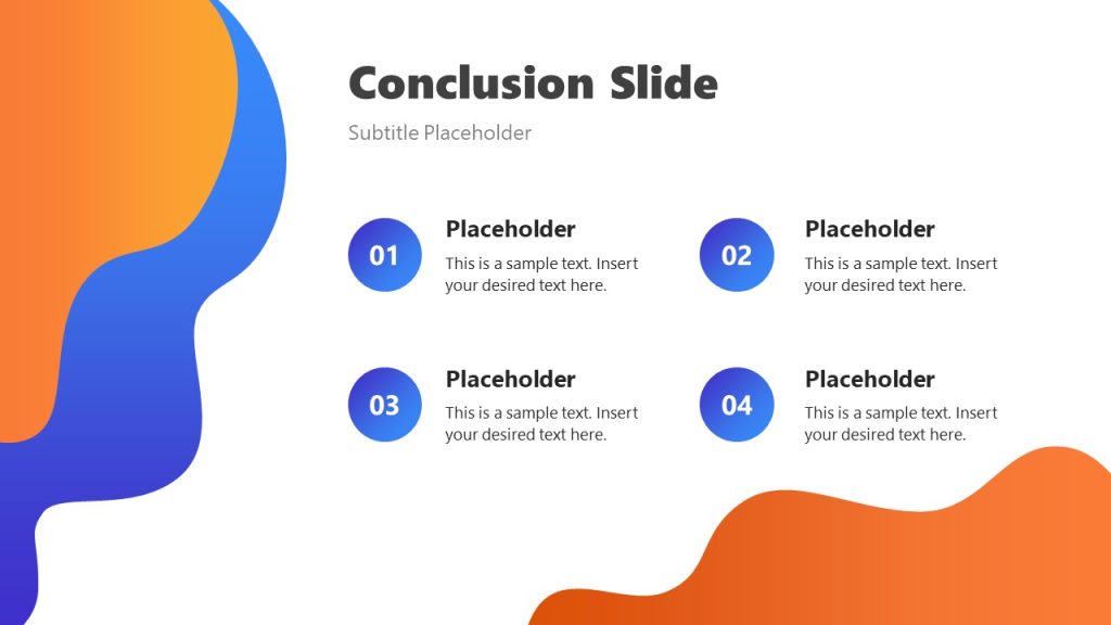 Customizable Conclusion Slide PPT Template for Presentation - SlideModel