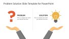 Problem Solution Infographic Slide Template for PowerPoint - SlideModel