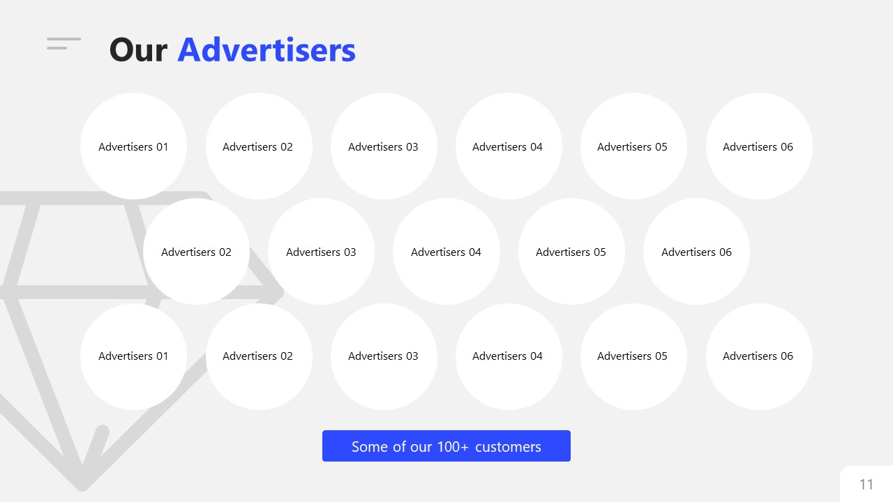 Web Publisher Media Kit PowerPoint Template