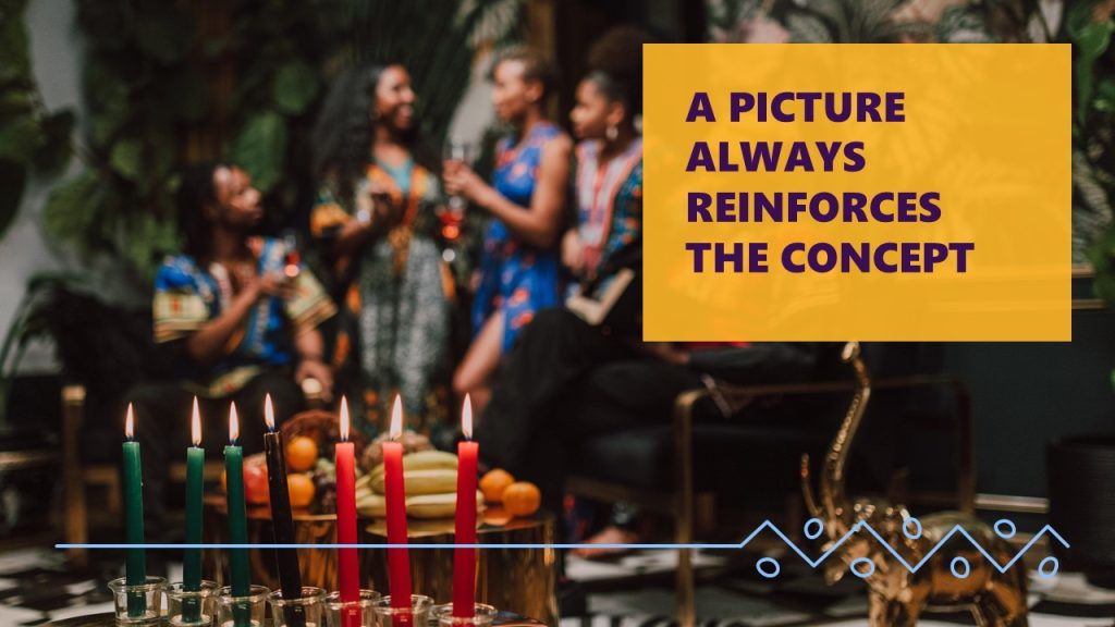 Kwanzaa PowerPoint Presentation Slide with Image - SlideModel