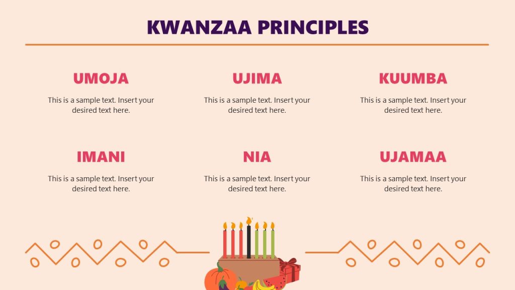 Customizable Kwanzaa Template for PowerPoint Presentation - SlideModel