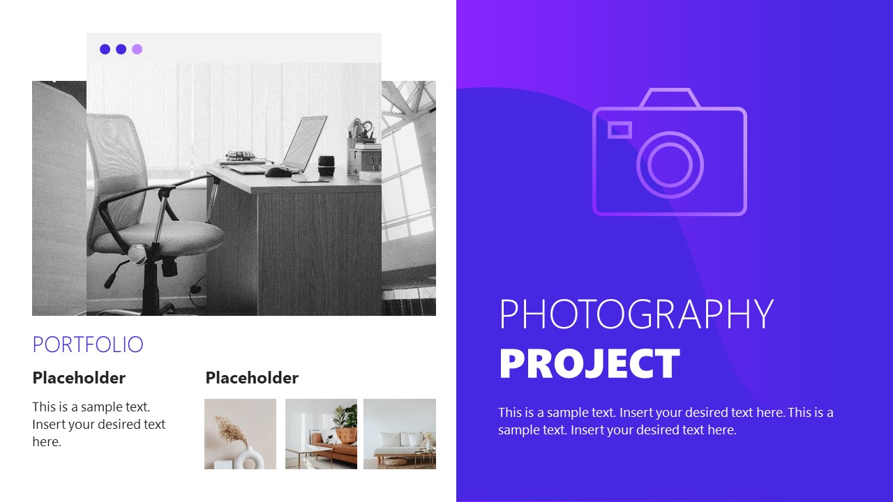 Experience Portfolio PowerPoint Template