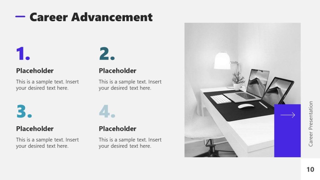 Customizable PowerPoint Template for Career Presentation - SlideModel