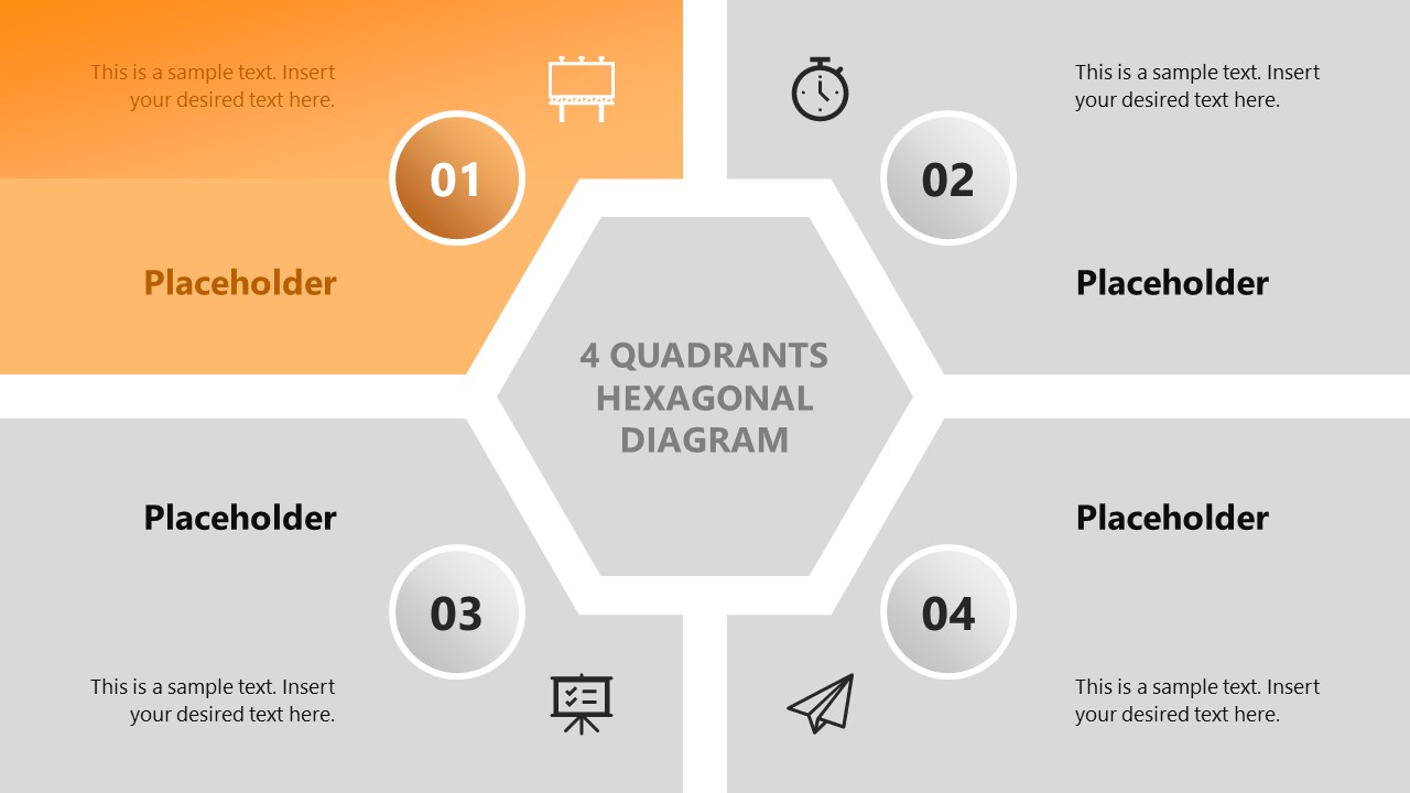 Focus Slide for Stage 1 - Hexagonal Diagram Template - SlideModel