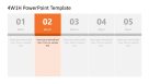 Customizable 4W1H Template for PowerPoint Presentation - SlideModel