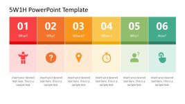 5W1H Template for PowerPoint - SlideModel