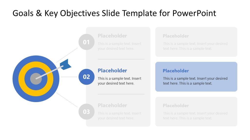 Editable Goals & Key Objectives Presentation Template - SlideModel