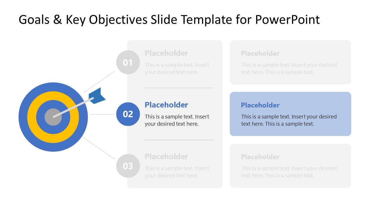 Goals & Key Objectives PowerPoint Template