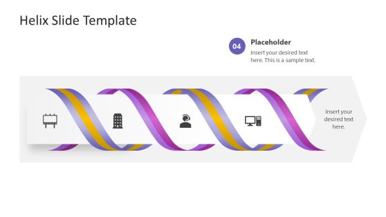 PowerPoint Template for Helical Process Diagram - SlideModel