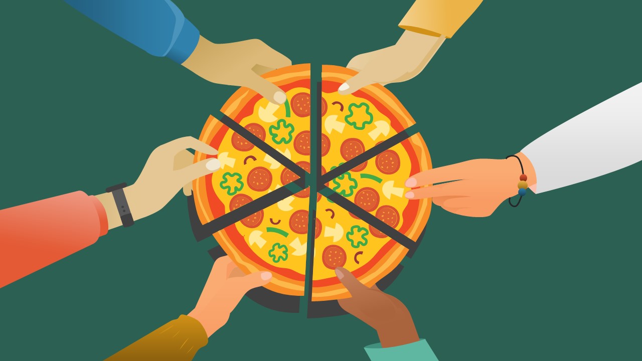 Pizza Slides PowerPoint Template & Google Slides