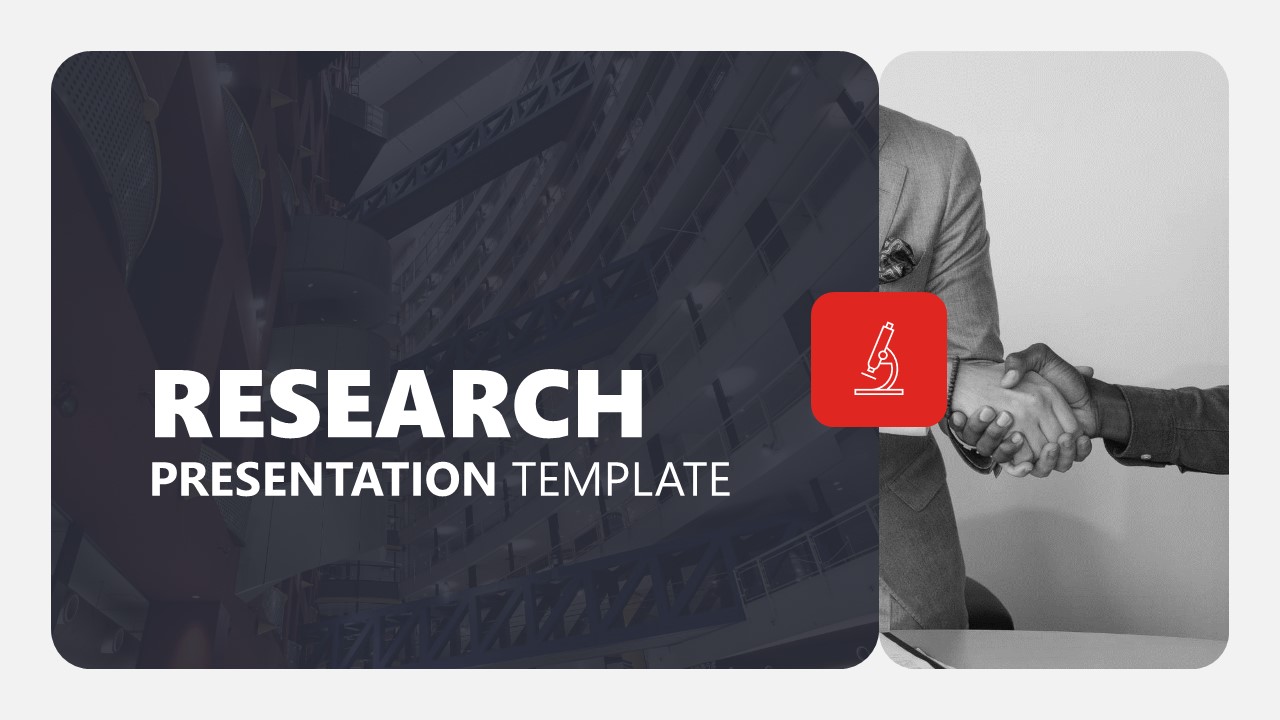 Research Presentation PowerPoint Template Research Presentation PowerPoint Template