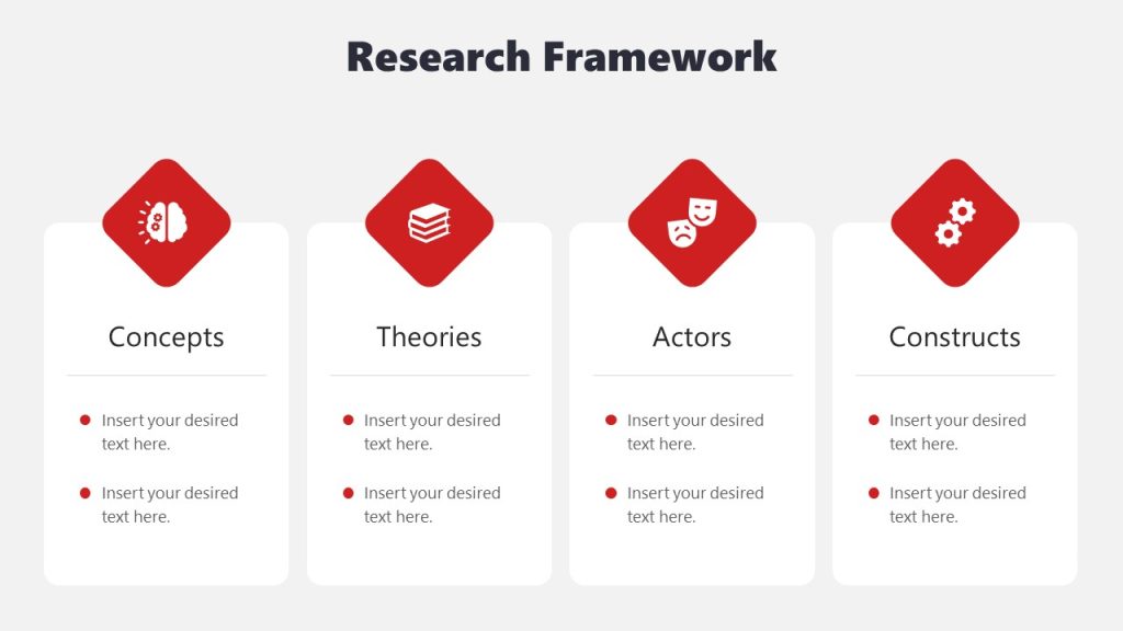 Research Framework Slide - Research PPT Presentation - SlideModel