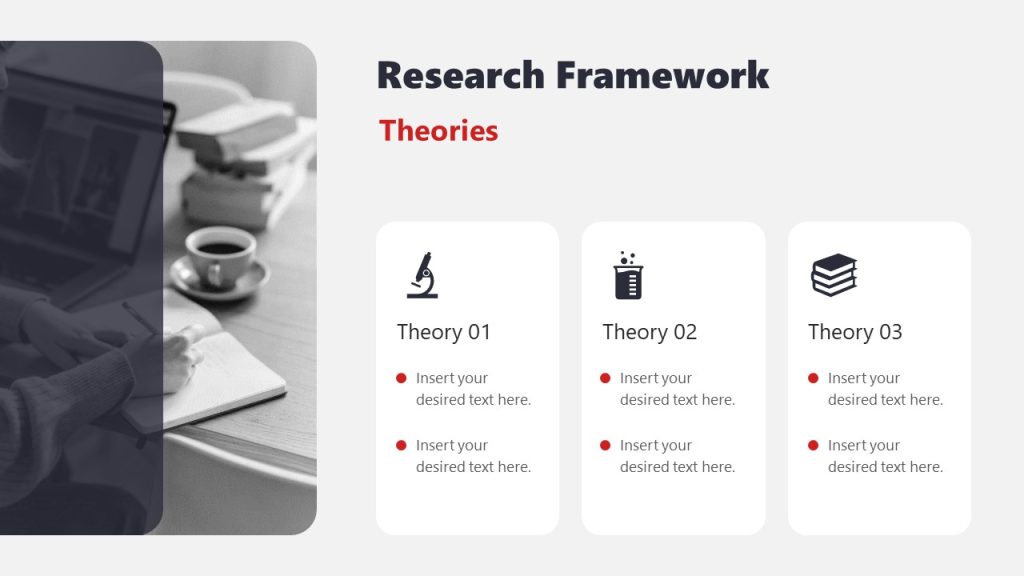 Research Framework Slide for Theories - SlideModel