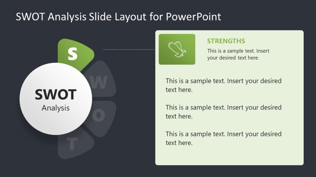 Strengths Color Highlight Slide - SWOT Analysis Presentation - SlideModel