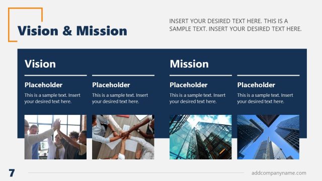 Vision & Mission Template Slide - SlideModel