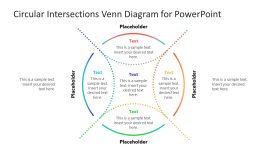 Circular Intersections Venn Diagram for PPT Presentation - SlideModel