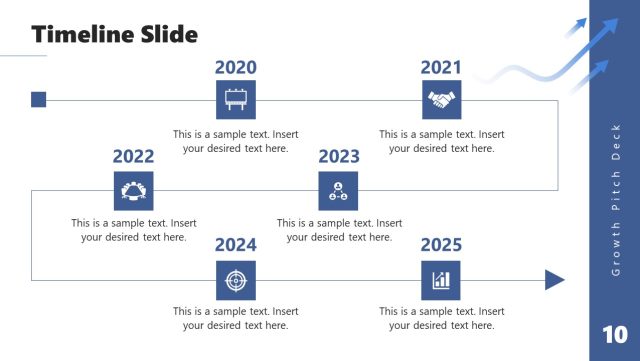 Timeline Slide with Infographics - SlideModel