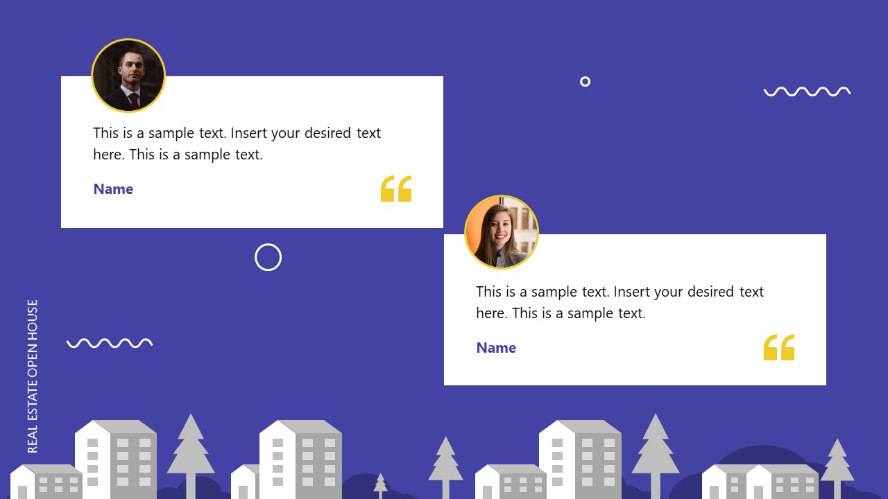 Real Estate Open House PowerPoint Template