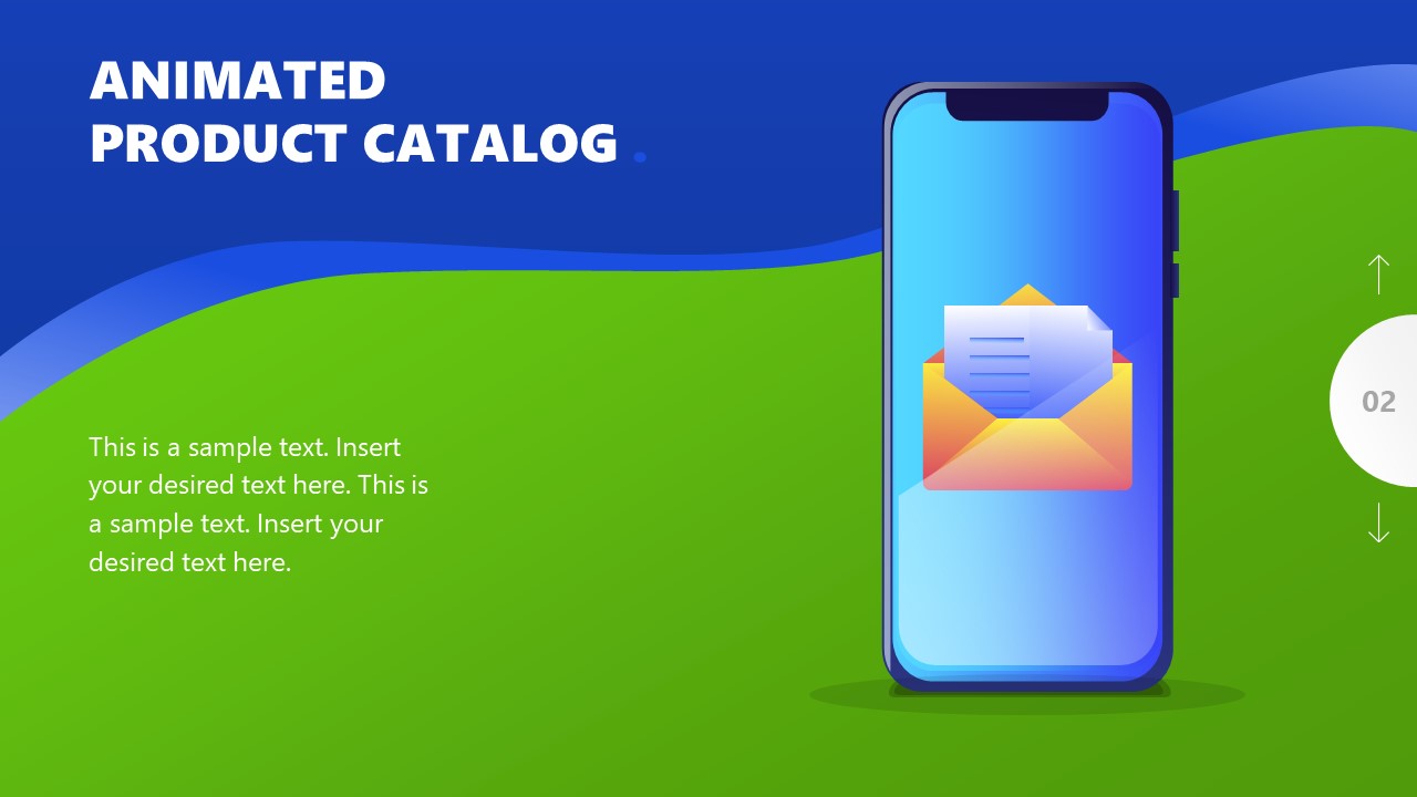 Animated Product Catalog PowerPoint Template