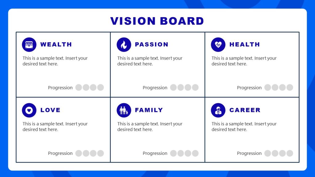 Vision Board Presentation Template - SlideModel