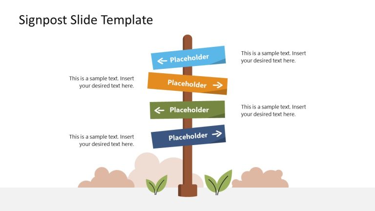 Signpost Template for PowerPoint - SlideModel