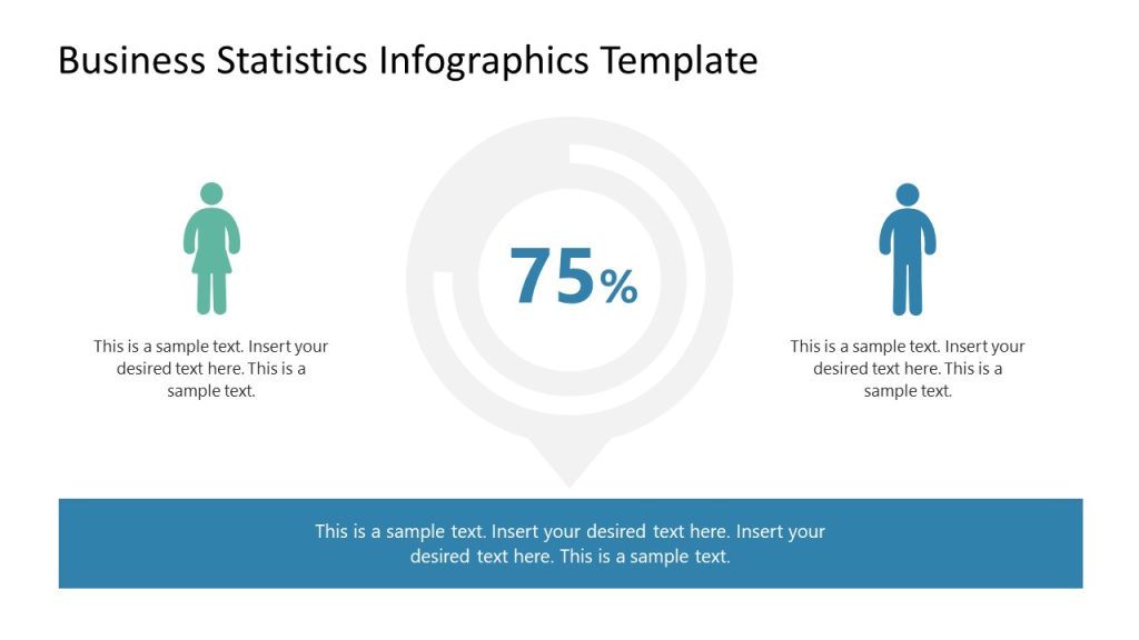 Business Statistics Infographic Presentation Slide - SlideModel