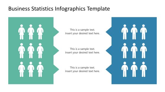 Editable Business Statistics Template Slide - SlideModel