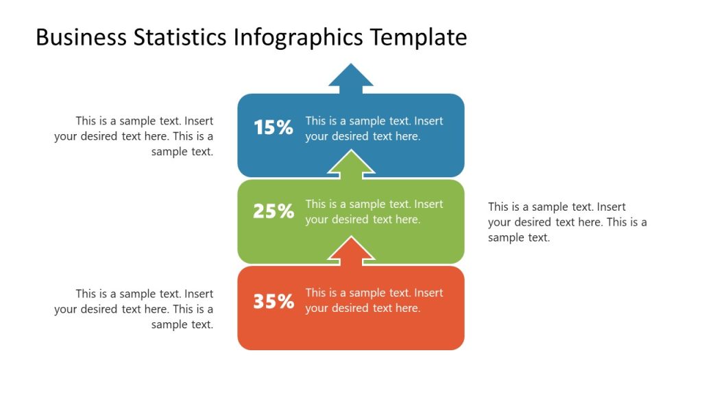 Business Statistics Infographic Slide Template for PowerPoint - SlideModel