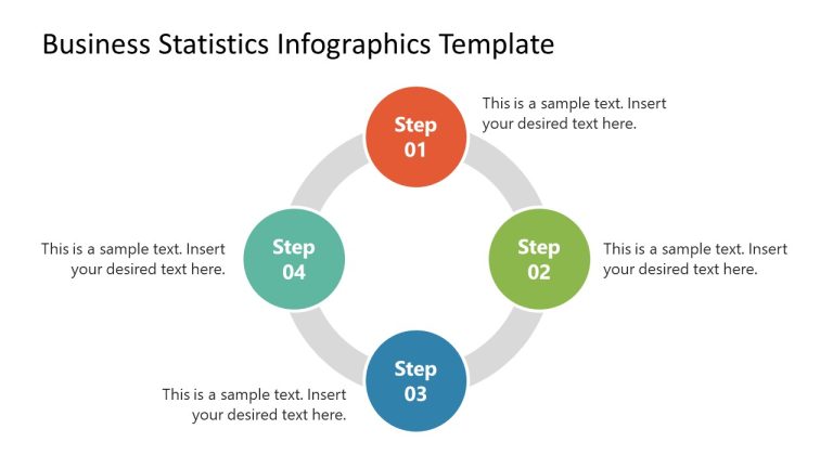 Circular Diagram Business Statistics Infographic Slide - SlideModel