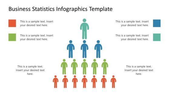 Slide with Human Infographics - Business Statistics Slide - SlideModel