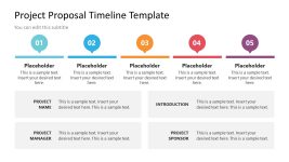 Project Proposal PPT Timeline Template - SlideModel