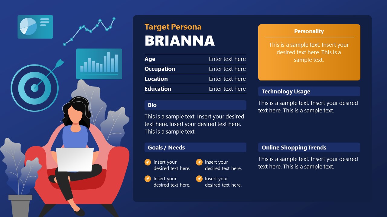 Target Persona Analysis PowerPoint Template