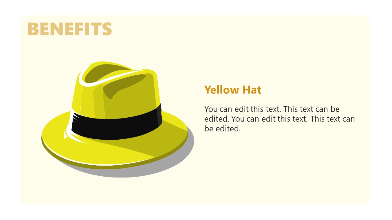 Six Thinking Hats PowerPoint Template