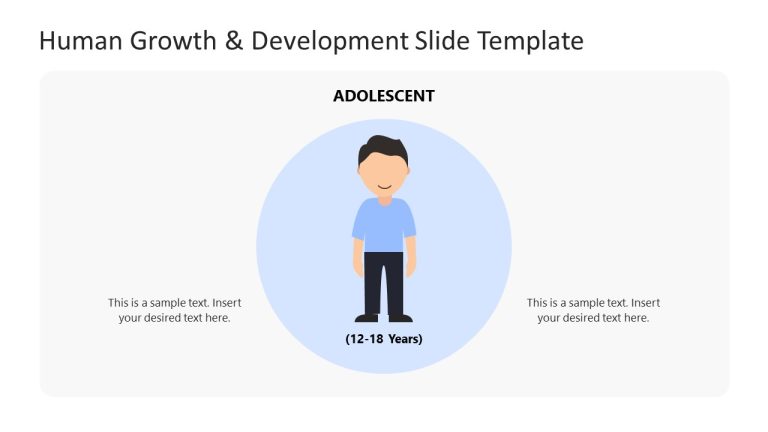 Human Growth & Development Adolescent Slide - SlideModel